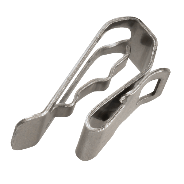 Clip in acciaio inox per cavi e accessori Clip per bordo telaio CMF-2C ...