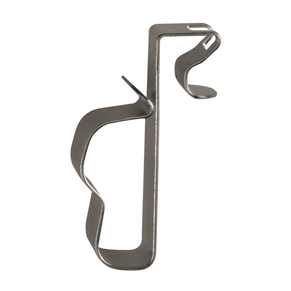Clip in acciaio inox per cavi e accessori Clip per profilati ...