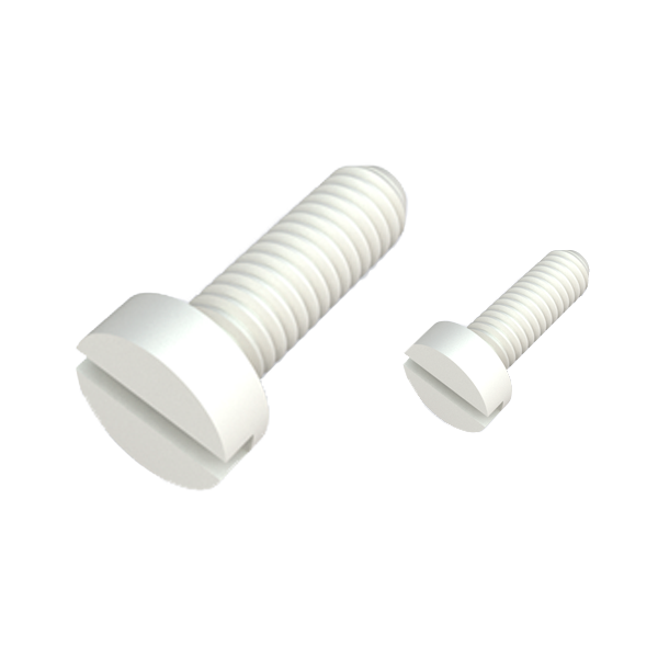 Screws, washers, nuts Plastic screws with carving DIN 84 30523
