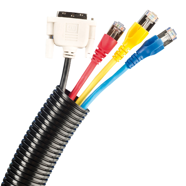 “Quick-System” - Corrugated conduits DUO line PA-DUO - ELEKTROZUBEHÖR