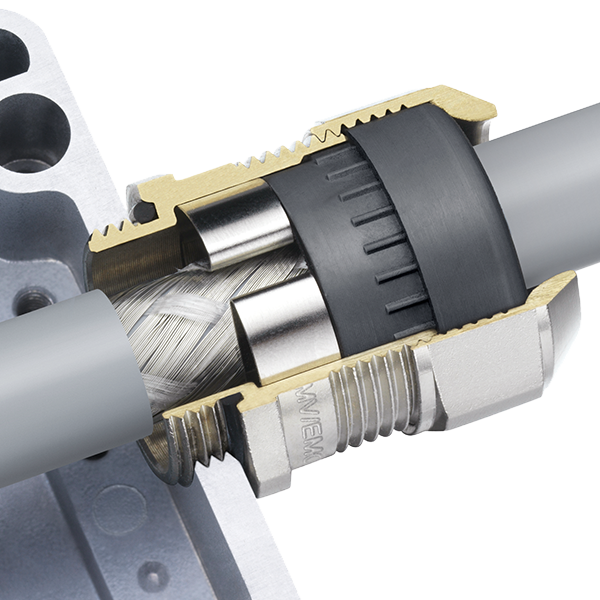 Cable glands and accessories EMC cable glands smart sealing EMC ...