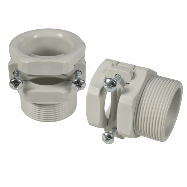 THREADED PLASTIC CABLE CLAMPS WITH ROUNDED EDGE (PG THREAD) | EZ