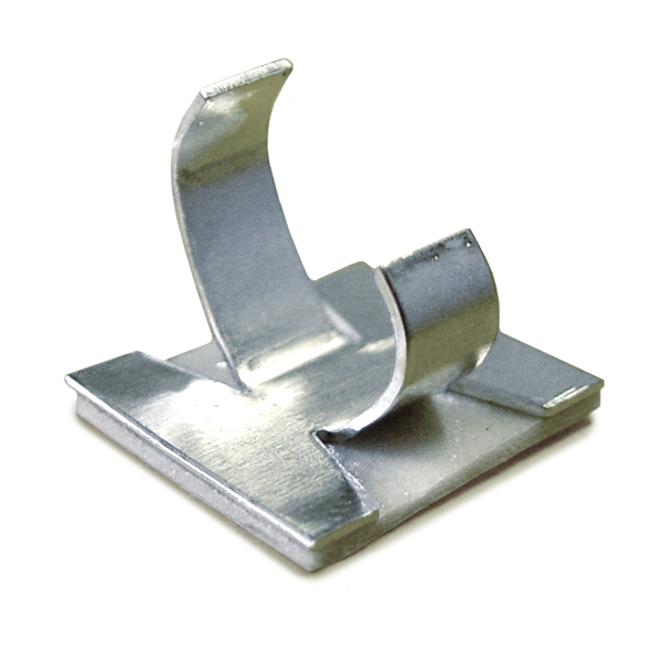 Ferma-cavi a fissaggio Adhesive cable holders in alluminio to "C" CLIP ...